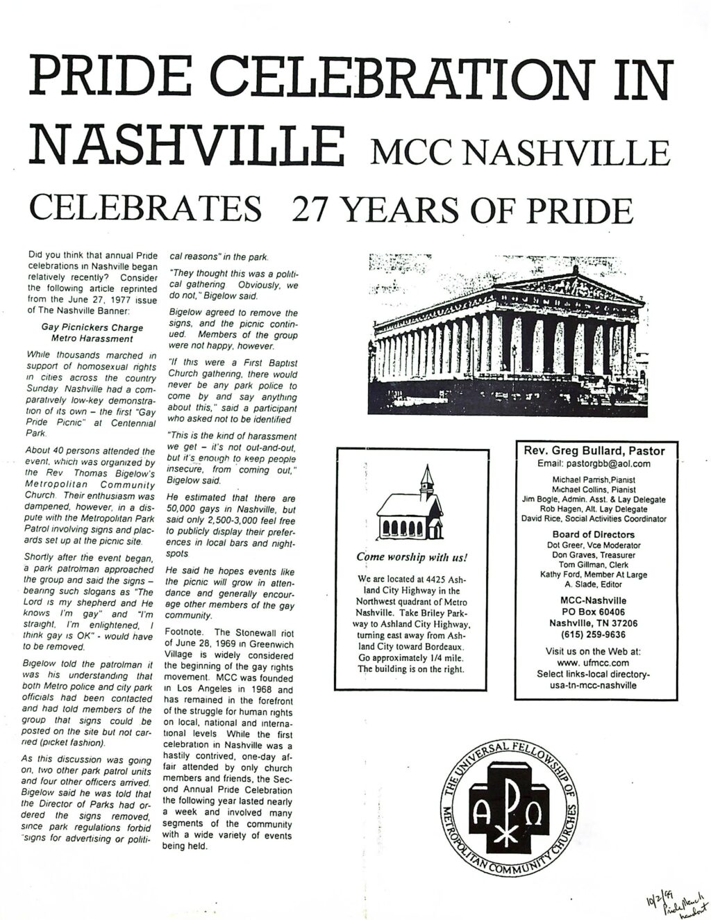 Nashville Queer - Connect
